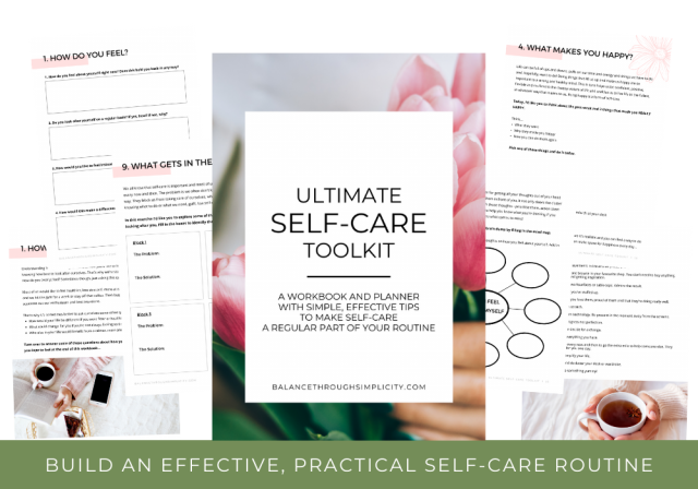 The Ultimate Self-Care Toolkit - BALANCE THROUGH SIMPLICITY