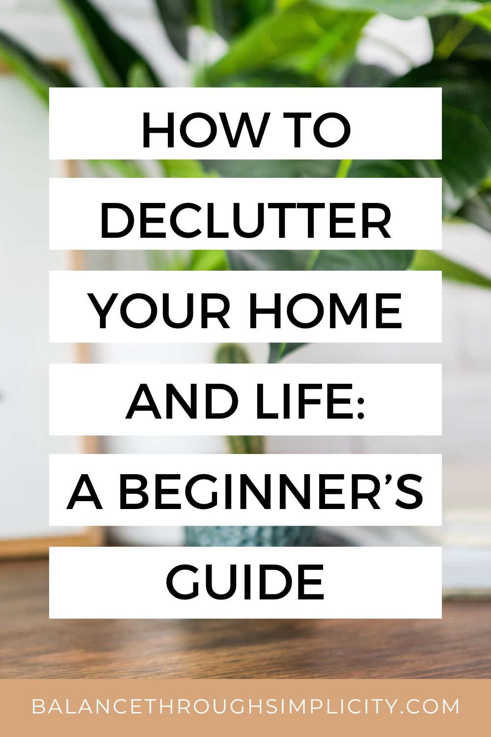 How to Declutter Your Home and Life: A Beginner's Guide