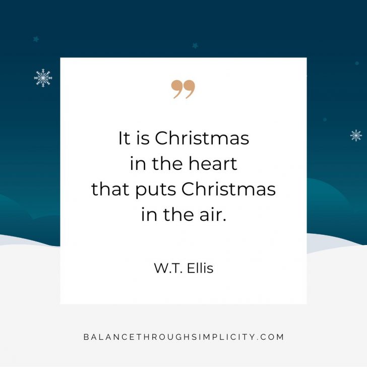 41 Christmas Quotes for a Simple and Meaningful Christmas