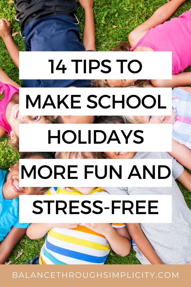 How to Make Weekends & School Holidays Fun For Everyone