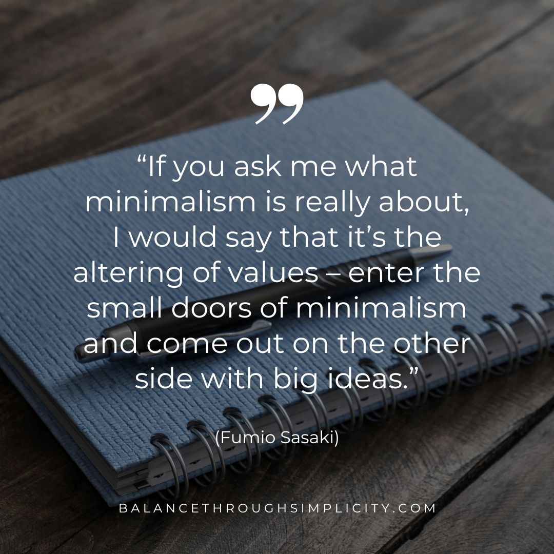 Does Minimalism Narrow The Mind or Broaden Your Horizons?