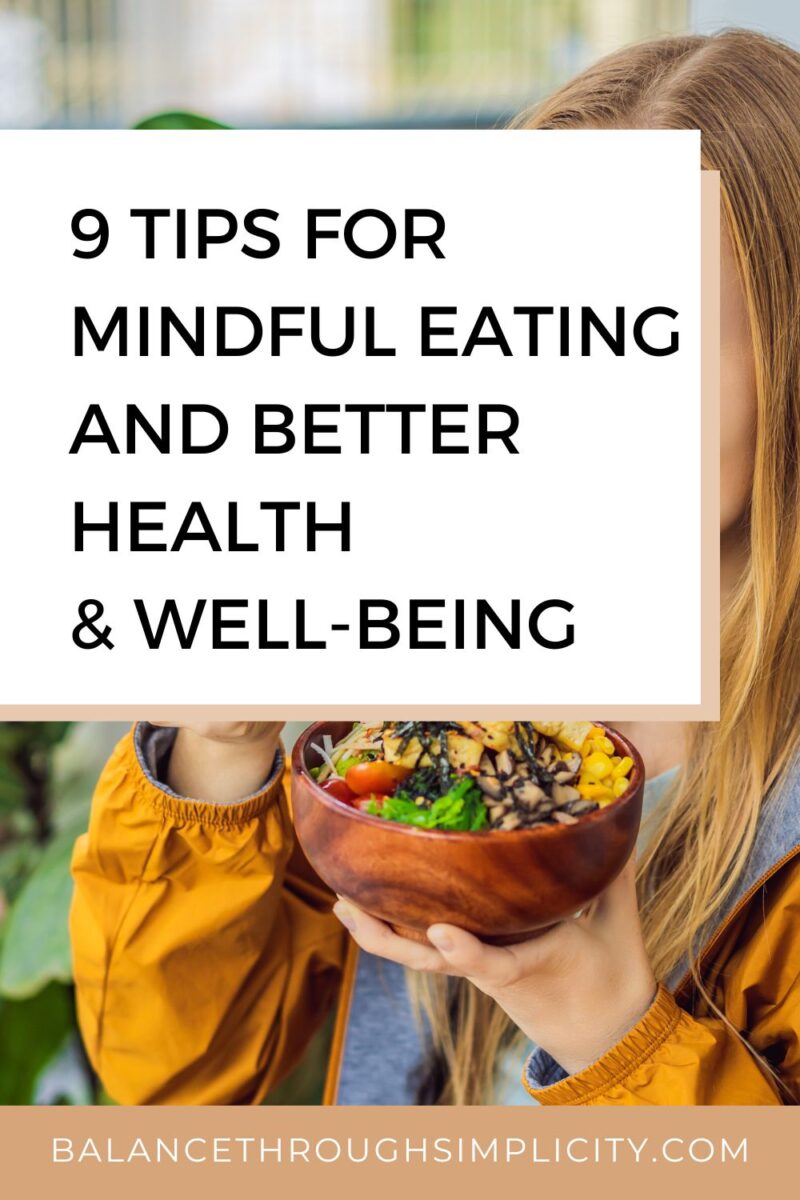 Mindful Eating: Tips for Intentional Eating
