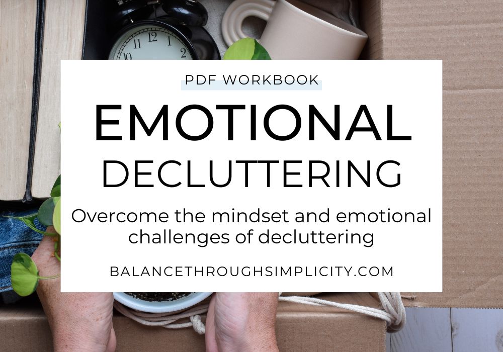 Emotional Decluttering Workbook