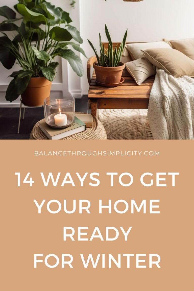 14 Practical Ways to Declutter and Get Your Home Ready for Winter