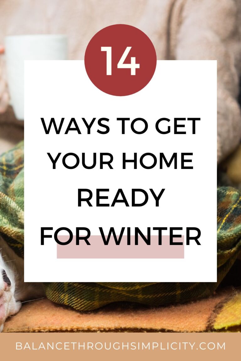 14 Practical Ways to Declutter and Get Your Home Ready for Winter