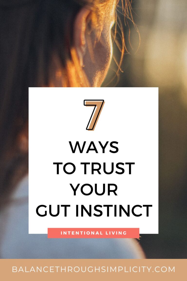 7 Intuitive Ways to Trust Your Gut Instinct