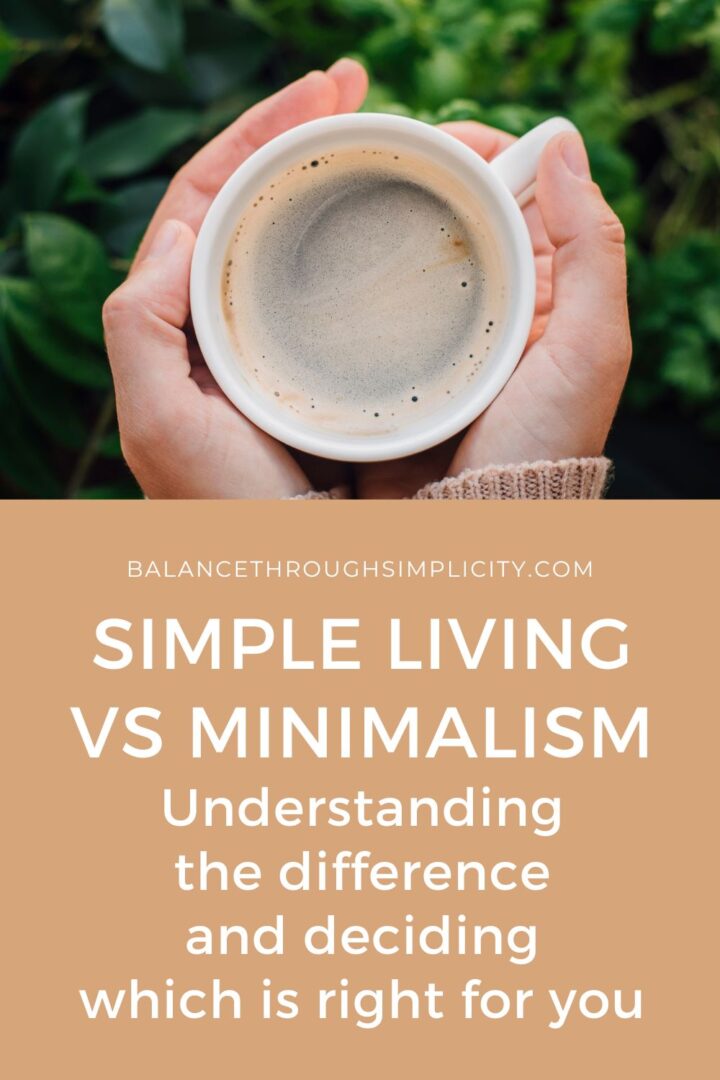 Simple Living vs Minimalism: What’s the Difference and Which is Right ...