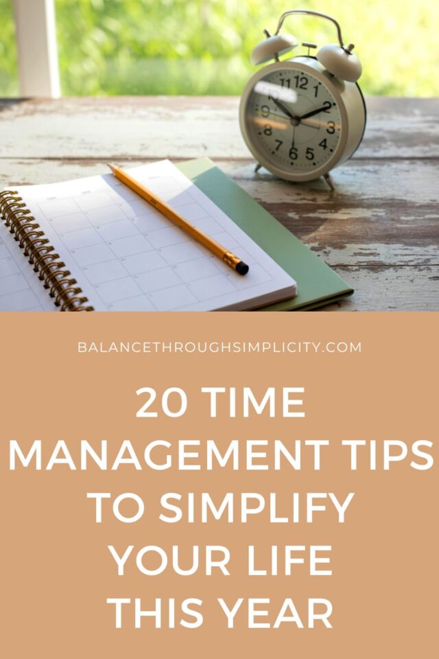 20 Time Management Tips to Simplify Your Life in 2026