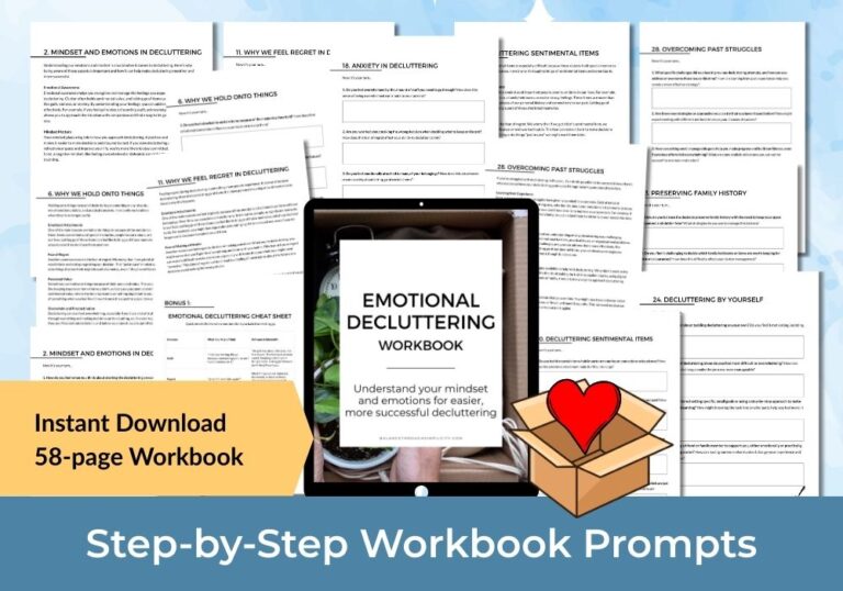 Emotional Decluttering Workbook