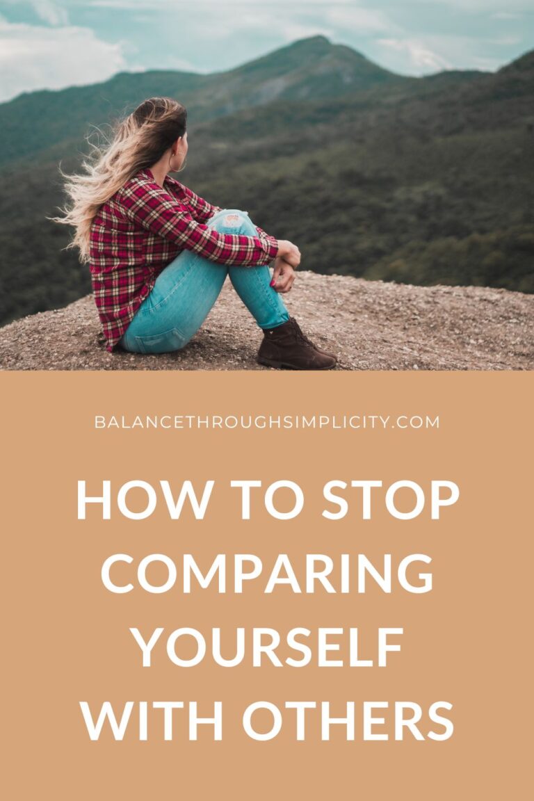 Comparison Is the Thief of Joy: How to Step Off the Comparison Track