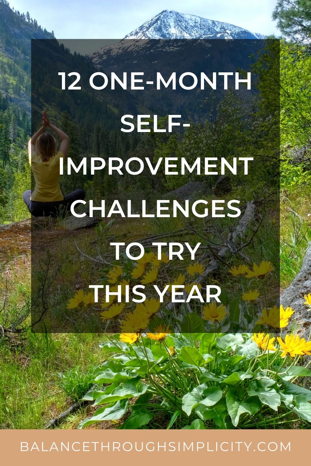 12 One-Month Self-Improvement Challenges to Try This Year